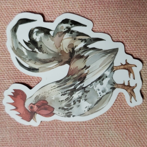 Office | F Chicken Sticker Rooster Sticker Hen Sticker Chicken Coop ...